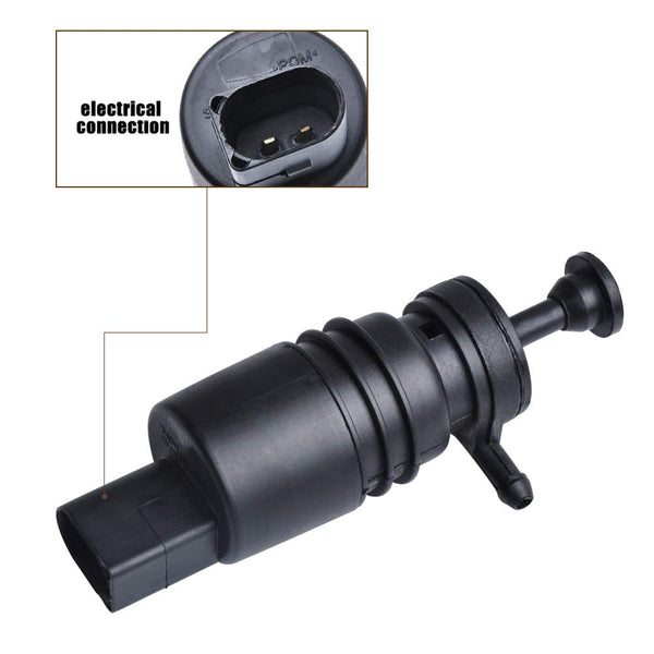 OTUAYAUTO 2218690121 Windshield Washer Pump with Grommet for Mercedes